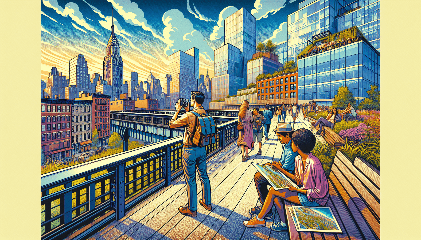 The High Line - USA-Rundreise